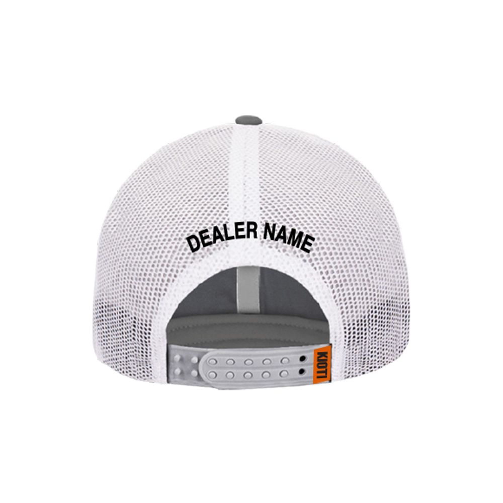 KIOTI Tractor Gear | Custom Grey Ripstop Cap